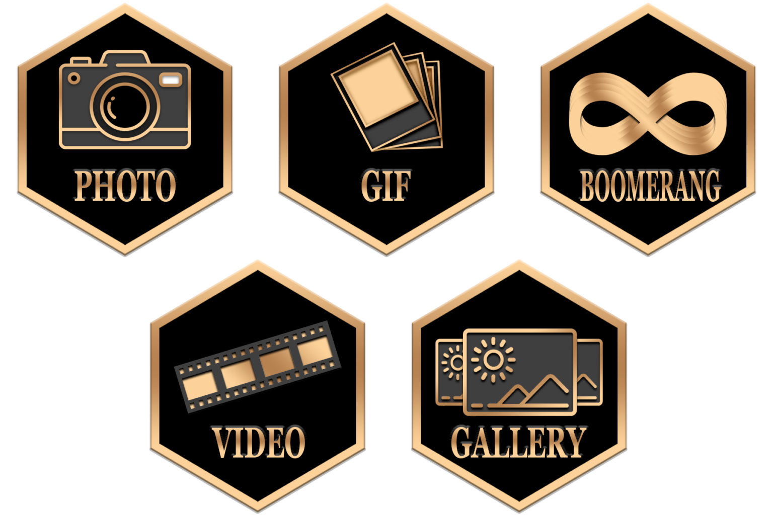 Luxury Buttons – BespokeBooth