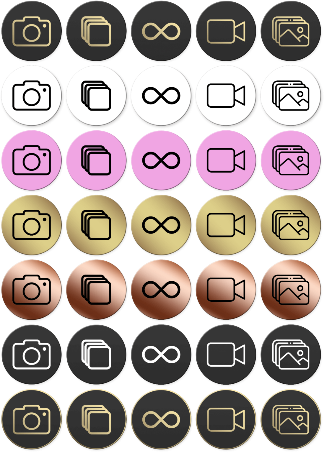 minimal Circle – BespokeBooth